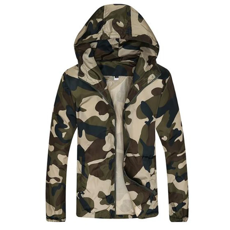 2018 New jacket Military jackets men spring autumn thin section ...