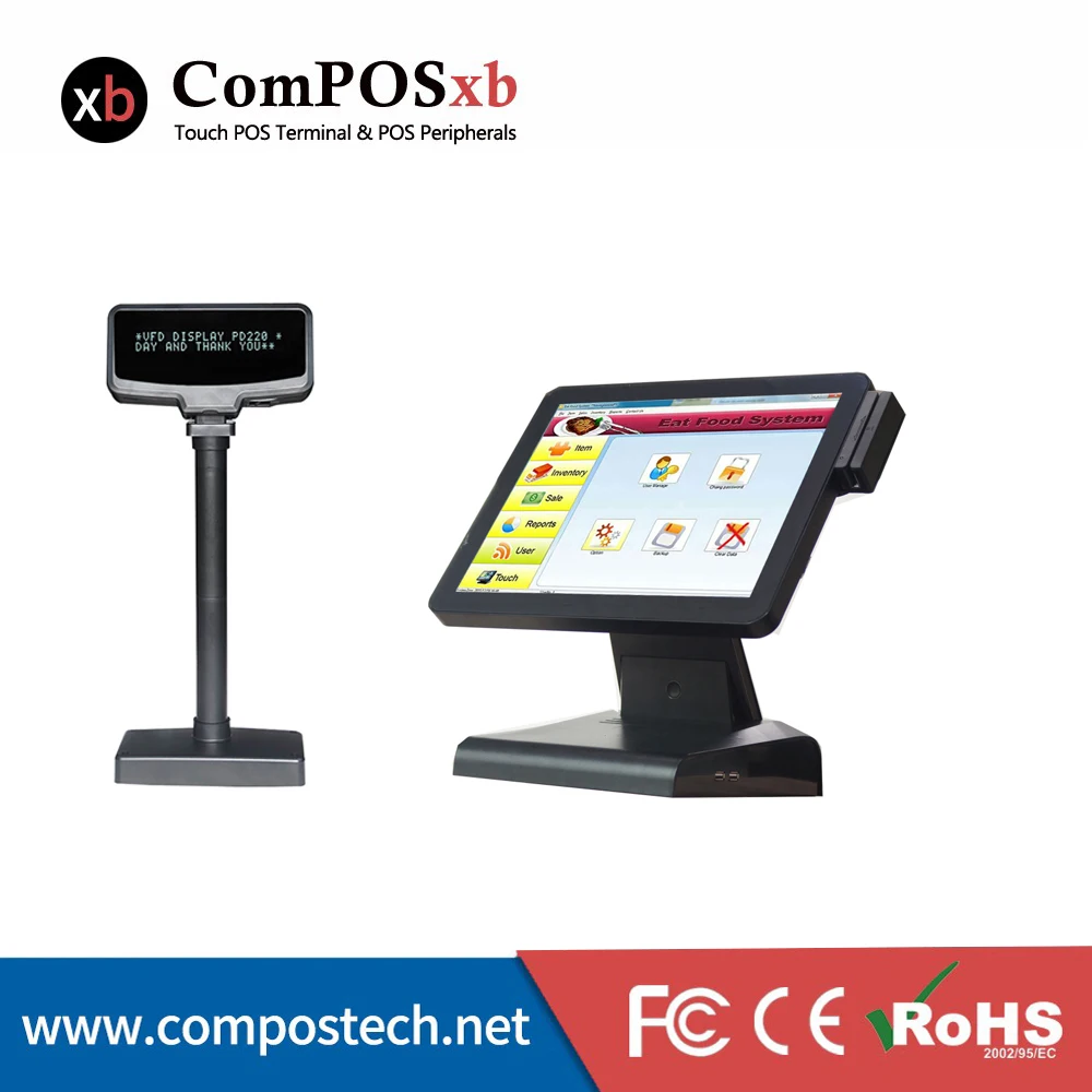 Aliexpress.com : Buy 15 inch TFT LED Retail POS Point Of Sale All In ...