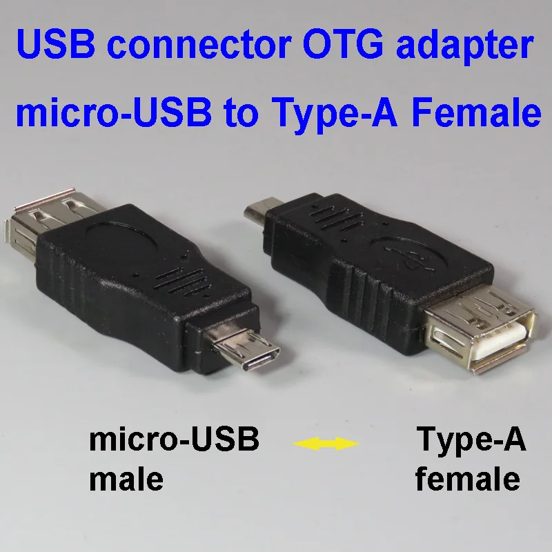 micro USB male to USB type A female converter USB FA to micro USB cable ...