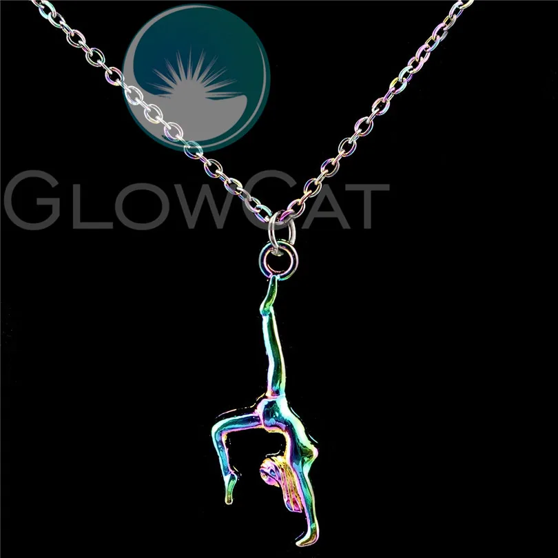 Trendy-Gymnastics-Female-Gym-Sport-Gymnast-Pendant-Chain-Necklaces ...