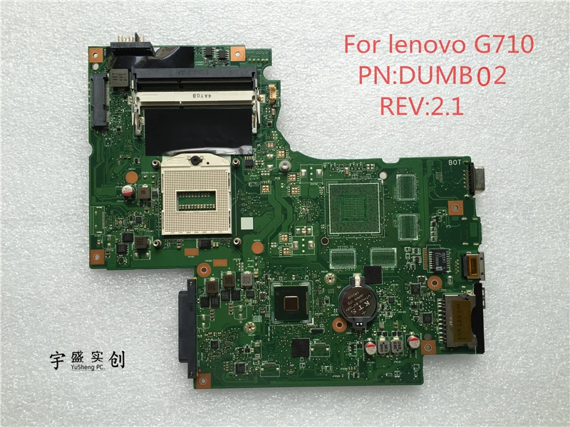 Free Shipping NEW NEW DUMB02 Laptop motherboard For Lenovo G710 ...