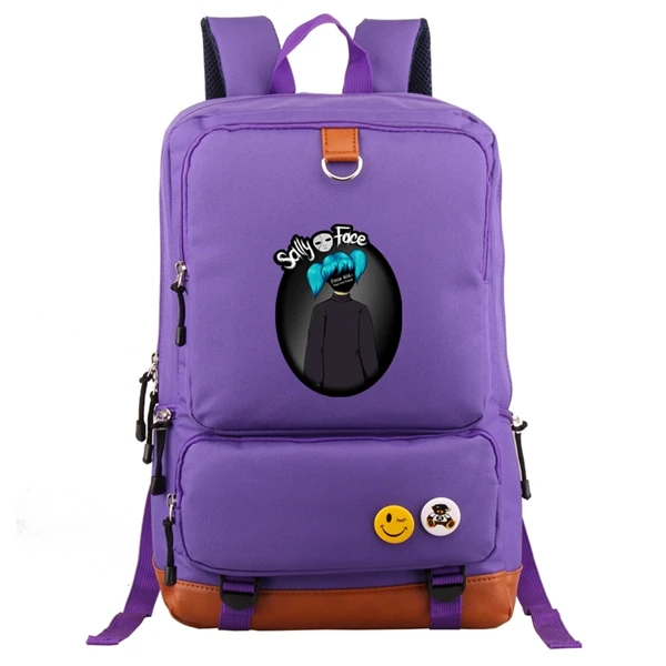 Sally Face Hot Game Backpack School Bag for Boys Girls Teenagers Casual ...