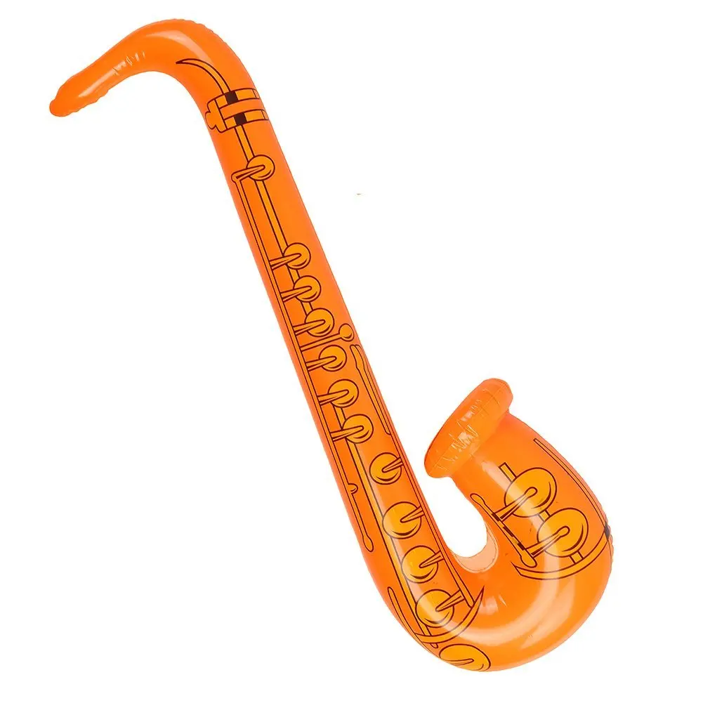 1 Pack Creative Inflatable Saxophone Blow Up Saxophone Toy Party ...