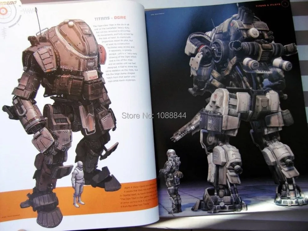 Titanfall Concept Art Book