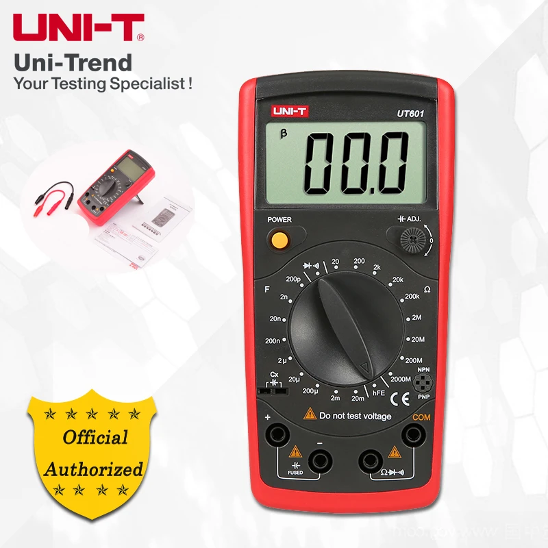 Test, Measure & Inspect UT601 Resistance Meters Resistor Capacitance ...