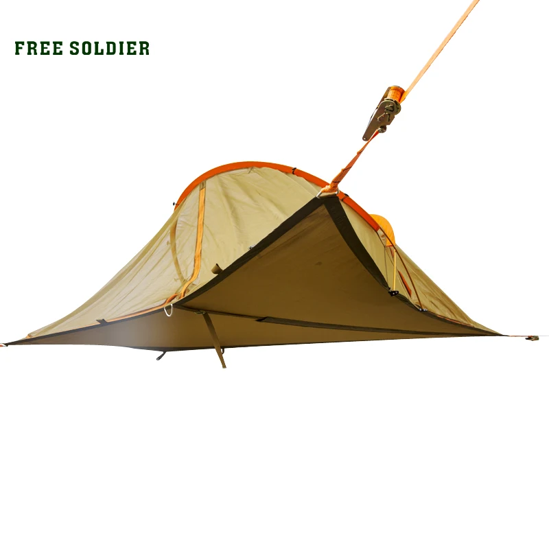 FREE SOLDIER Outdoor Sports Camping Hiking Tent Double Rainproof Tarp ...