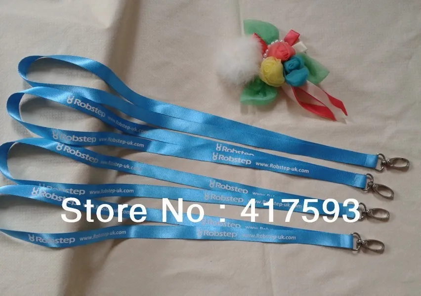 HOT!!!Polyester customized single flat neck lanyards,logo imprint ...