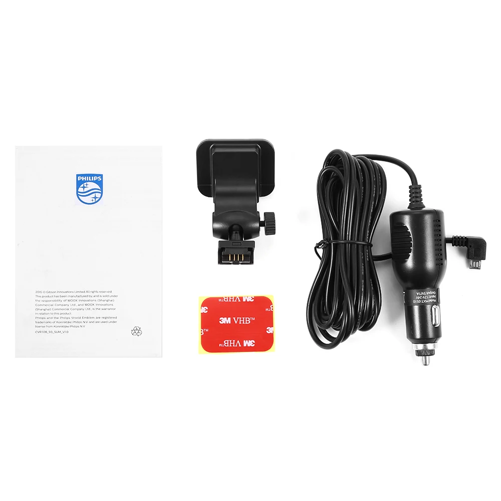 Produs Original Philips CVR 108 Car DVR Camera 130 degree Driving Video ...