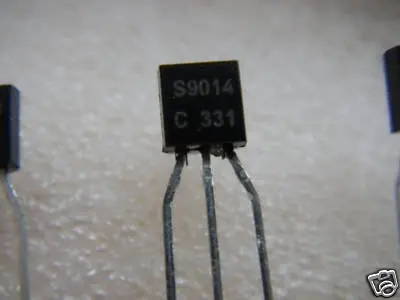 200pcs S9014 C 331 Pre amplifier Low Noise Transistor|transistor output ...