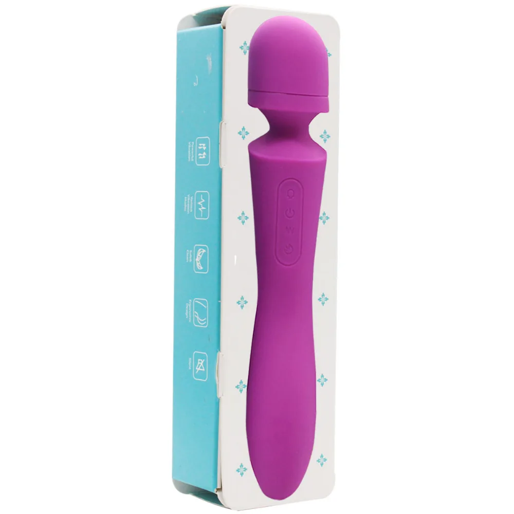 Powerful Wand Massager Handheld With Multi Speeds Cordless Rechargeable