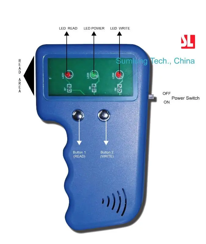 Portable-RFID-ID-Card-Copier-Kit-125KHz-EM4100-REwritable-Card-Keyfob ...