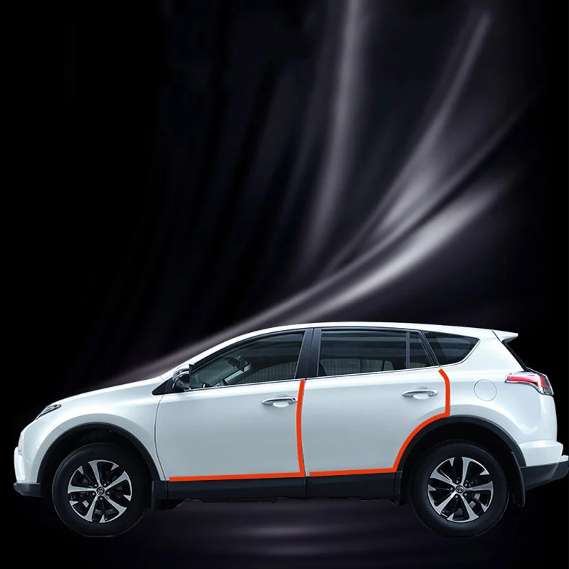 Car Door Stickers Multifunction Protector Strip Film Nano Tape Car ...