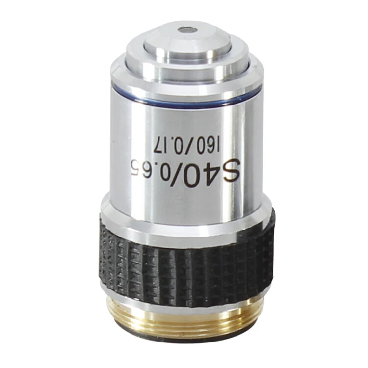 Biological Microscope Set Achromatic Objective Lenses 4X 10X 40X 100X ...