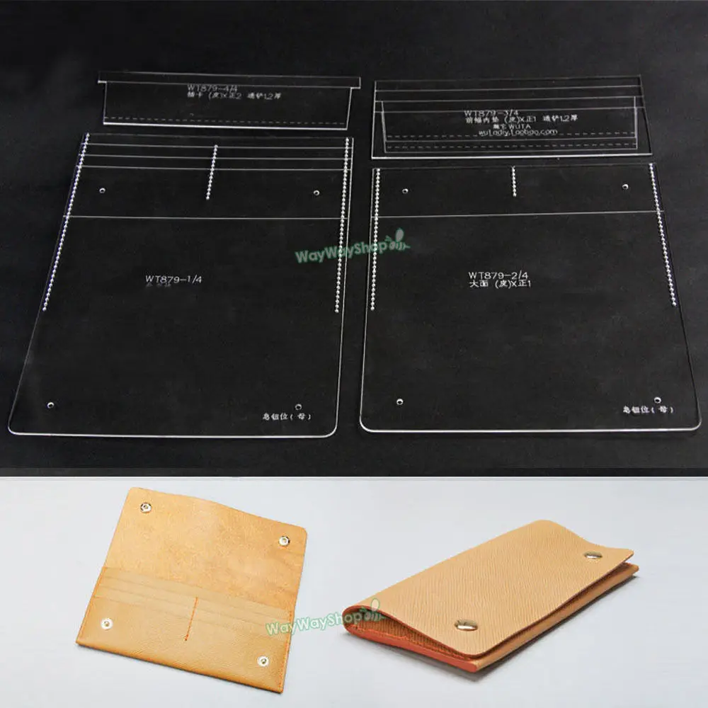 Leather Long Wallet Template | Paul Smith
