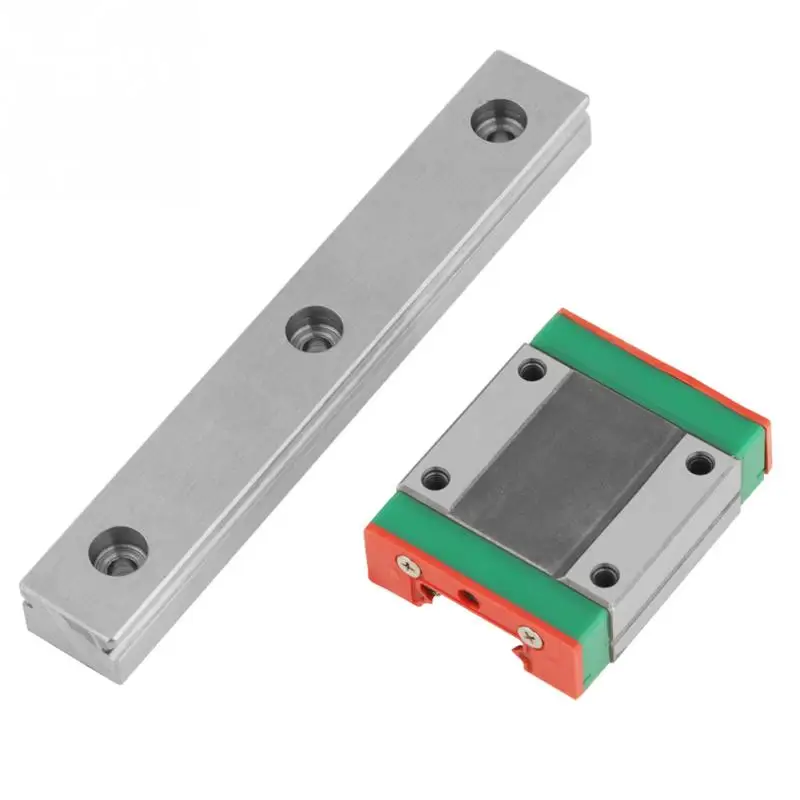 LML15B Miniature Linear Rail Guide 100mm Length Linear Slide Rail with ...