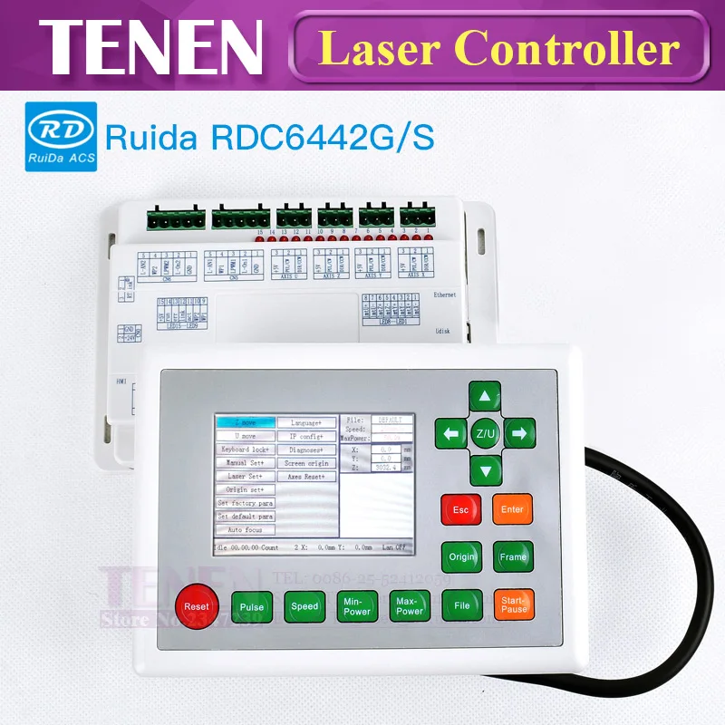 Ruida RDC6442 RDC6442G RDC6442S DSP Mainboard CNC Display Panel Co2 ...