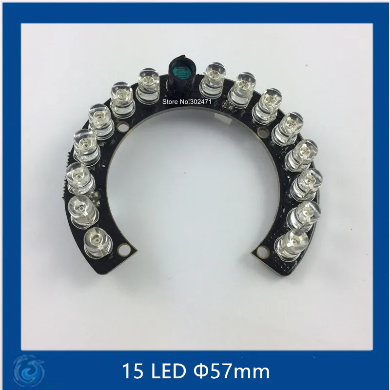 90 Degree Infrared 15 X 5 Ir Led Board For Dome Cctv Cameras Night