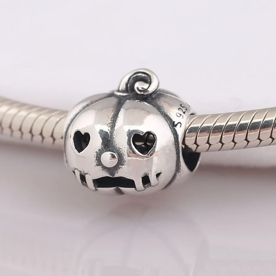 Authentic 925 Sterling Silver Halloween Bead Charm Fit Pandora Bracelet ... Authentic 925 Sterling Silver Halloween Bead Charm Fit Pandora Bracelet ...