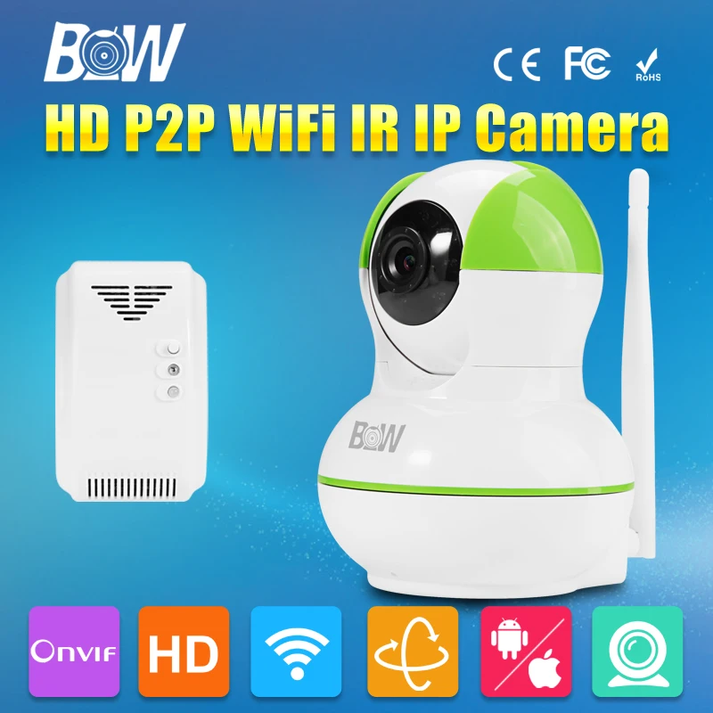 HD 720P IP Concealed Camera P2P Wireless Wifi Sensor Detector Automatic ...