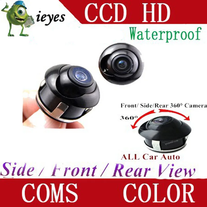Ccd 360 Car Front / Side / Rear View Reverse Camera Universal Fit For ...