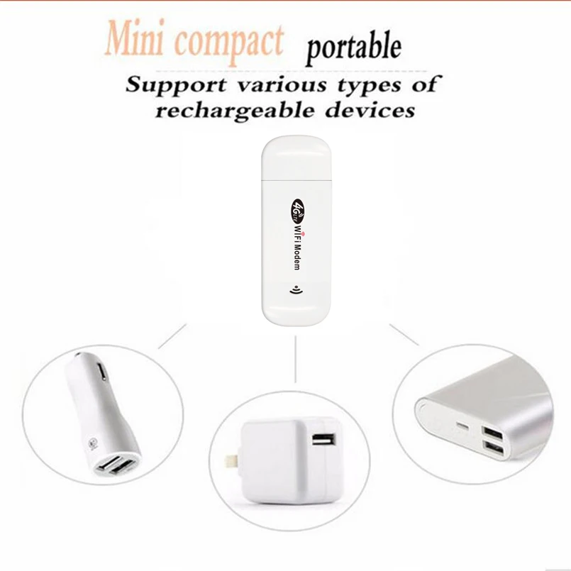 4G LTE FDD TDD Wifi роутер 150 Мбит/с Мобильная точка доступа Mifi ...