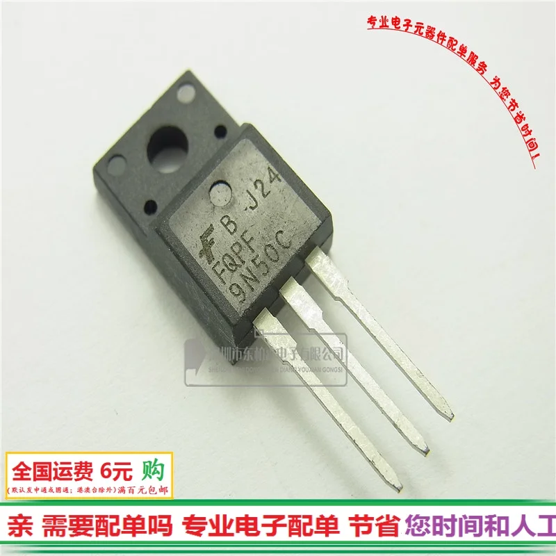 100% New Original Import Fqpf9n50c Field Effect 500v 9n50 9a Transistor ...