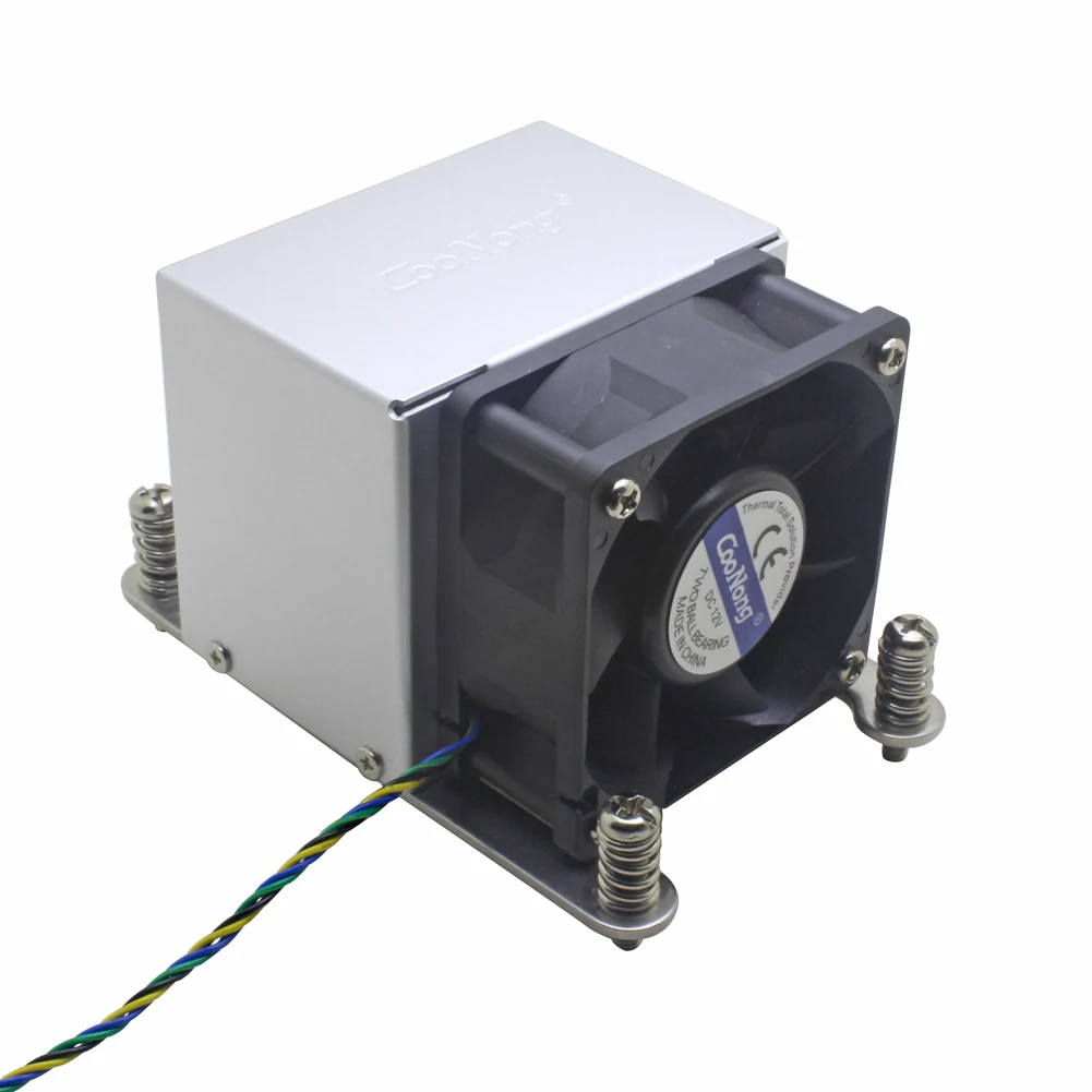 2u Server Cpu Cooler 6025 Cooling Fan 3 Heat Pipe For Intel Lga 2011 ...