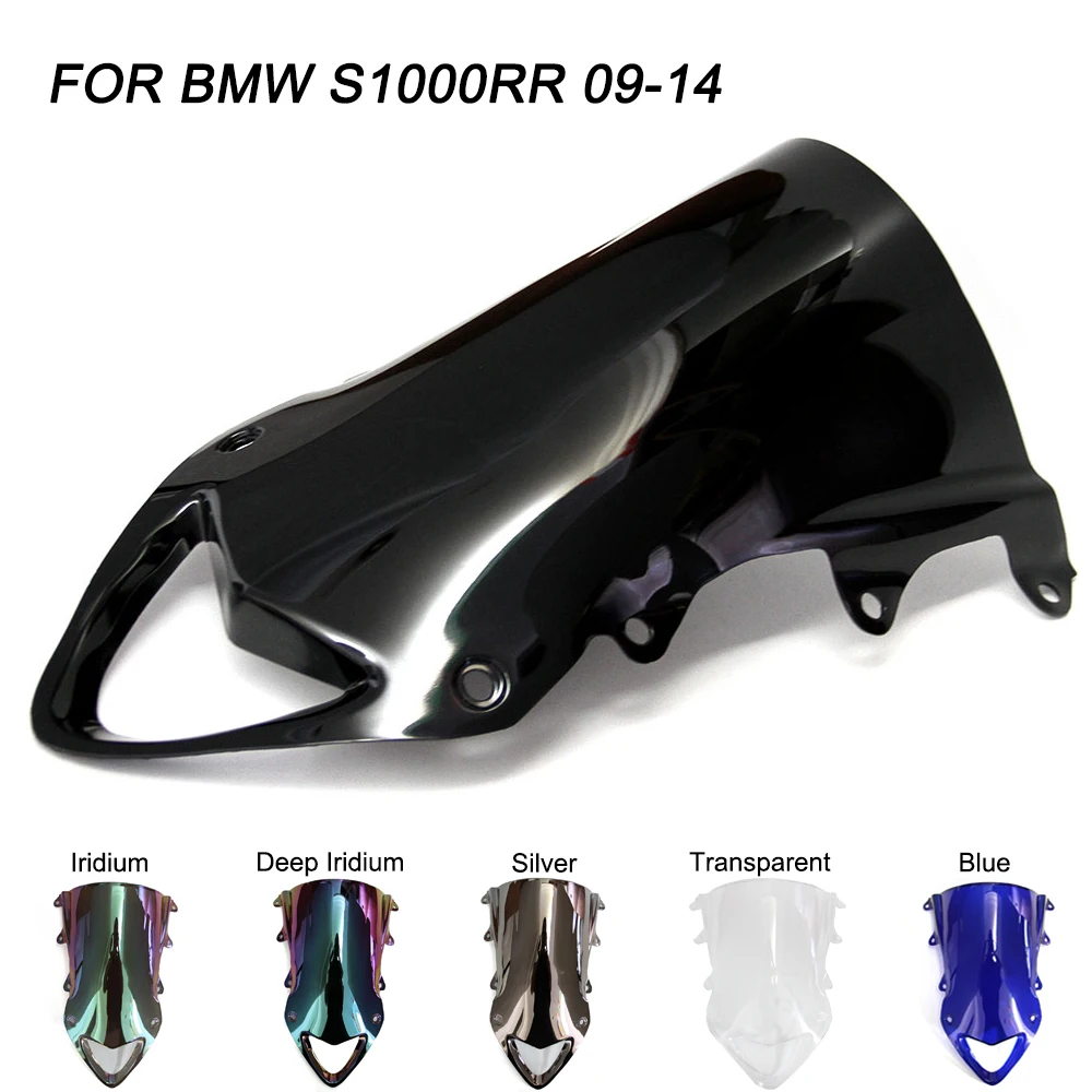 Black Motorcycle Motorbike Windshield For BMW S1000RR S1000 RR 1000 ...
