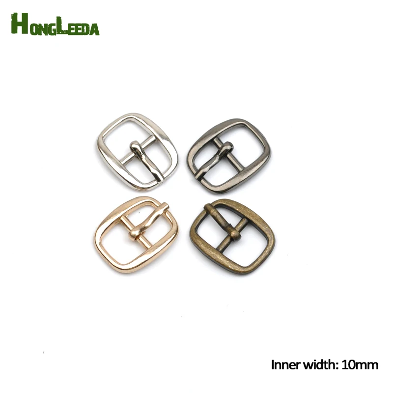 40pcs 10mm small alloy metal shoe buckle watch buckle pin belt sandal ...