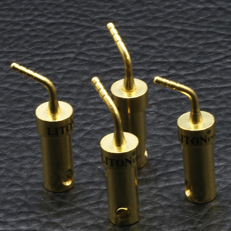 Hi-end 4pcs Liton Speaker Cable Pin Connectors Banana Plugs Hifi Audio ...