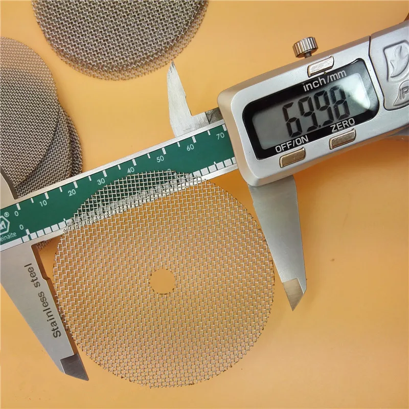 D-70-mm-wire-mesh-filter-discs-with-hole-hollow-stainless-steel-filter ...