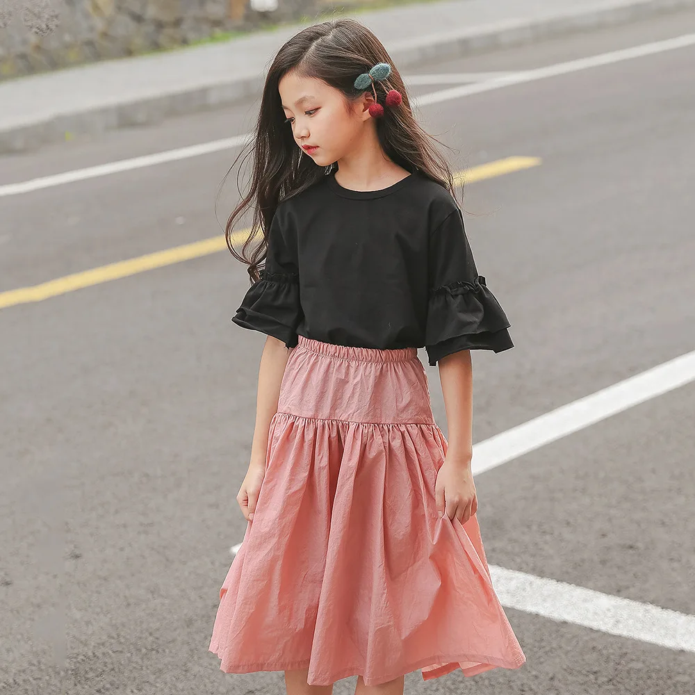 Summer Teenage Girls Clothing Set Size 8 10 12 13 14 16 Years Two Piece Summer Teenage Girls Clothing Set Size 8 10 12 13 14 16 Years Two Piece