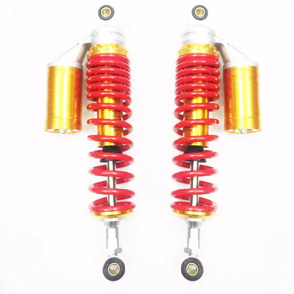 13" 340mm 8mm spring Universal Rear Shocks Absorbers Suspension for ...