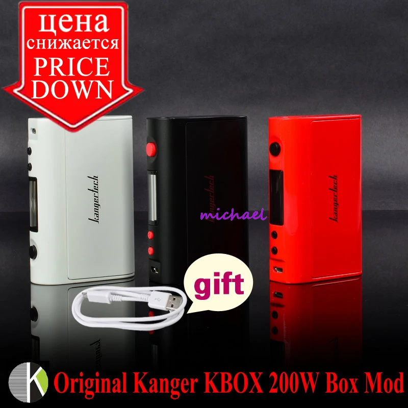 Купить продвижение - оригинал kangertech kanger kbox 200/200 w мод ...