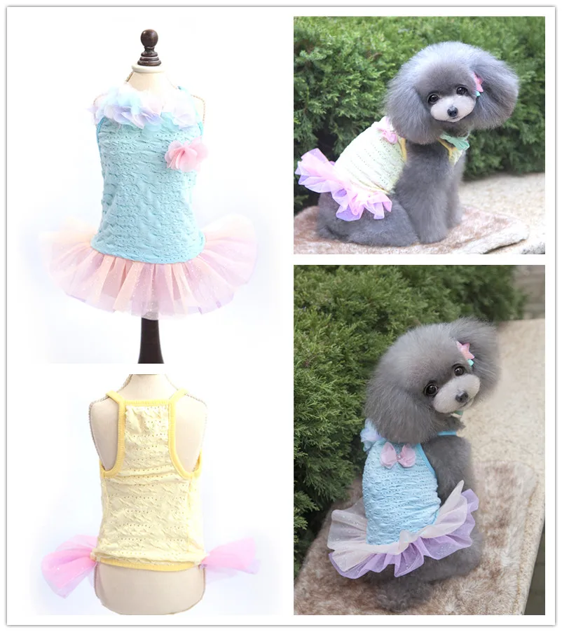 Cute Dog Tutu Dress Clothes Ballerina Lace Ballet Cutest Pretty Pet ...