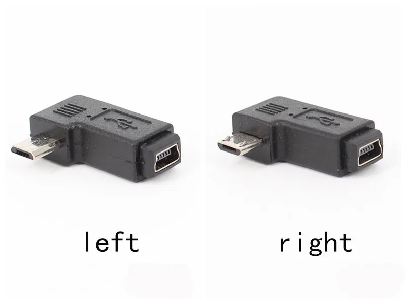 90 degree extension Mini USB Mini mother Micro transfer to the mother ...