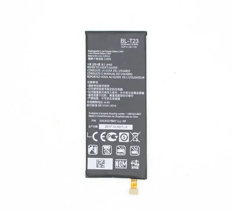 5pcs /lot 2430mAh / 9.4Wh BL T23 / BLT23 / BL T23 Replacement Battery ...