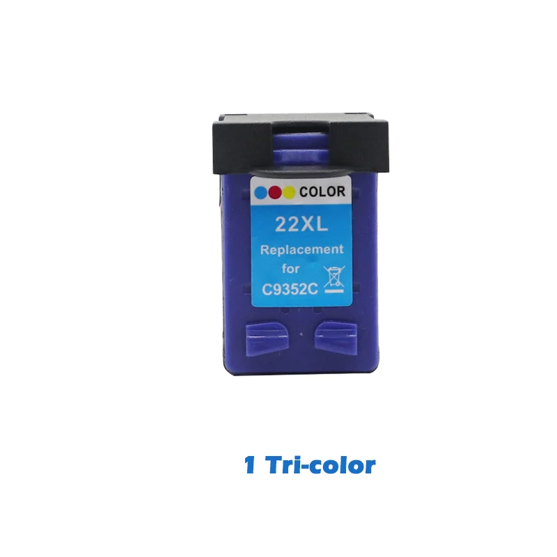 HP21 Deskjet 3915 D1320 D1530 F2100 F2280 F4100 F4180 프린터 용 HP22 컬러 호환 ...