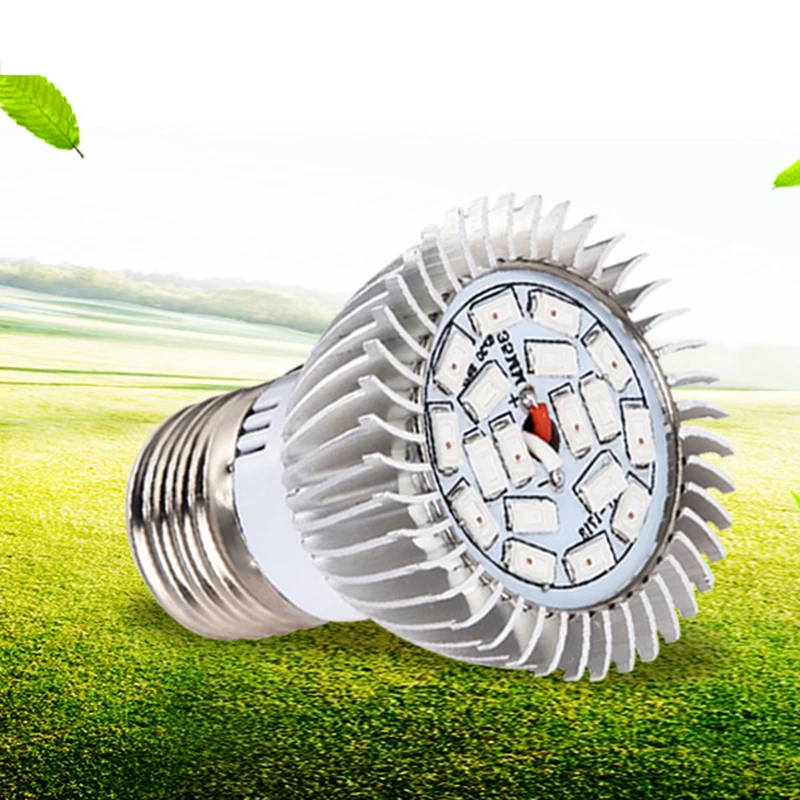 Купить полный спектр светать E27 светодиодные лампы выращивание ...