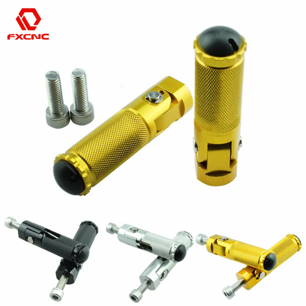 Universal Cnc Motorcycle Accessories Racing Bike Folding Foot Pegs