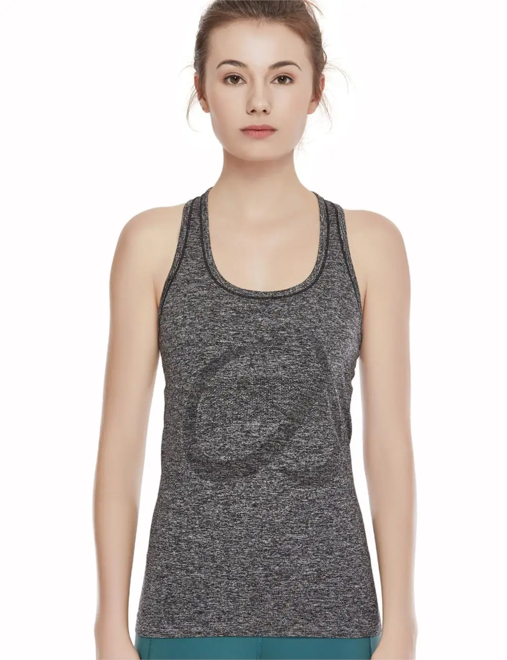 SYROKAN женская спортивная одежда, крутые сетчатые топы для тренировок ...