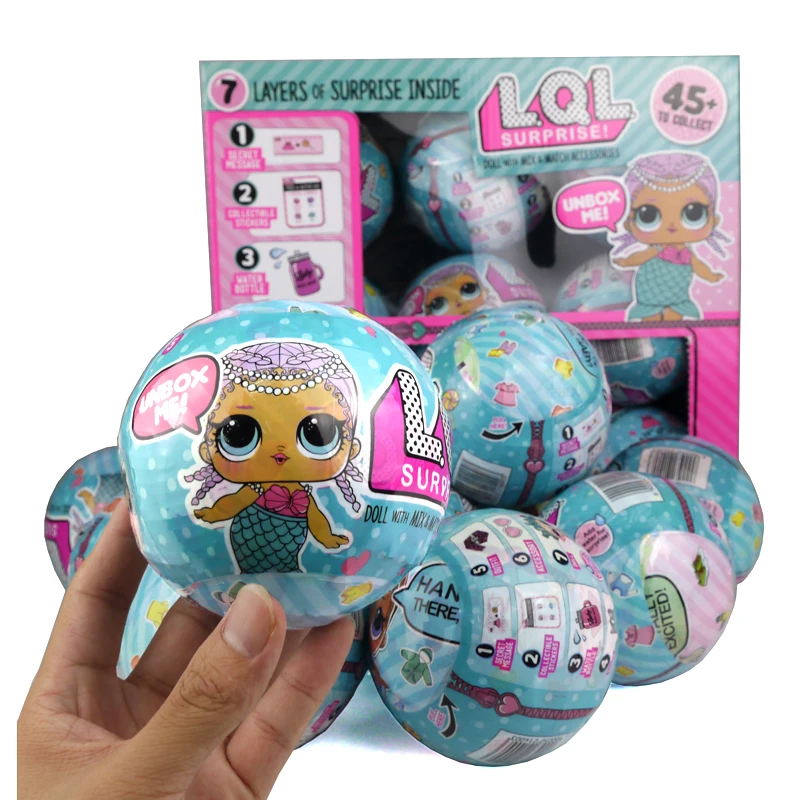 LOL Muñeca 17 unids/lote Magia Divertida Sorpresa Extraíble Bola Huevo ...