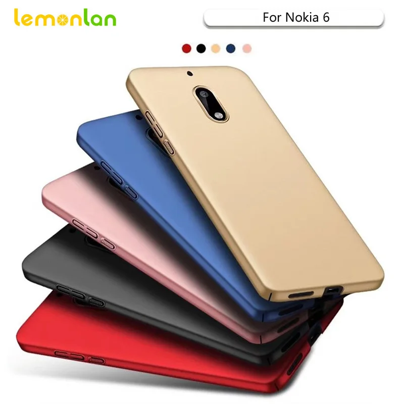 Lemonlan For Nokia 6 Phone Case Luxury Ultrathin Matte Capa Fundas Case