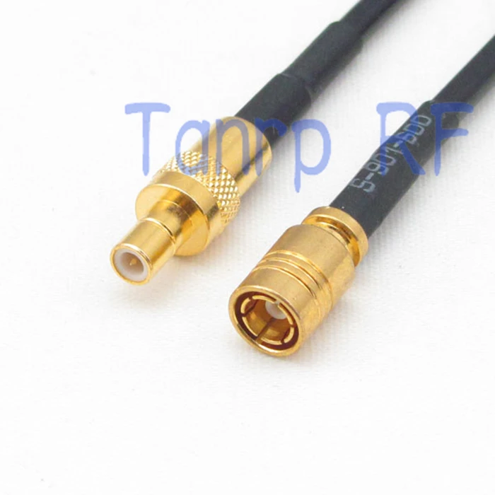 6in SMB male plug to SMB female jack RF connector adapter 15CM Pigtail coaxial jumper RG174 ...
