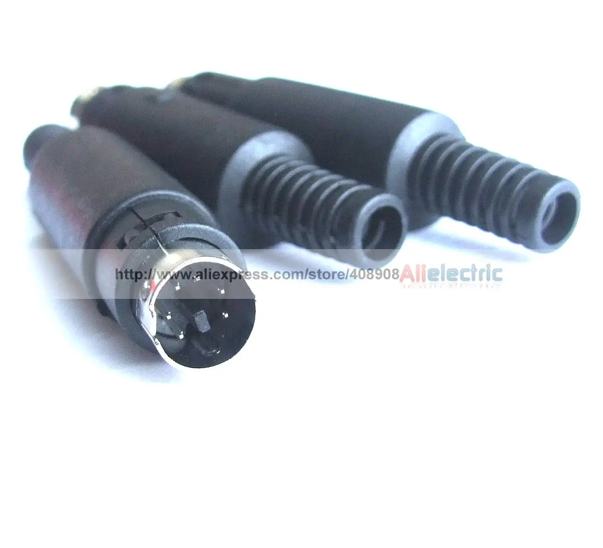 10pcs-6-Pin-Mini-DIN-Male-Plug-Connector-with-Plastic-Handle-for-Mouse ...