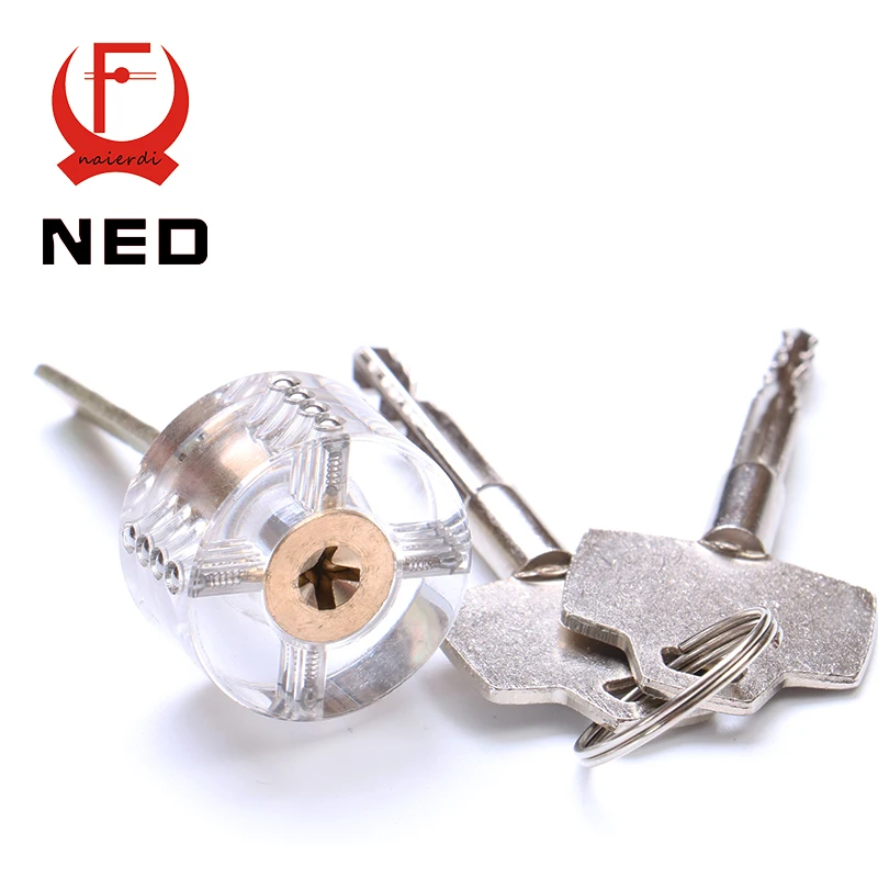 2016 New NED Cutaway Transparent Lock Training Skill Visable Practice ...