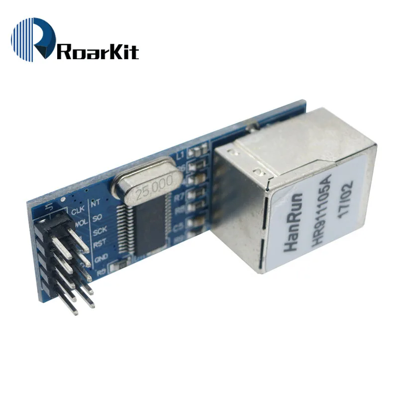 Free shipping Mini ENC28J60 Ethernet LAN Network Module For Arduino 51 ...