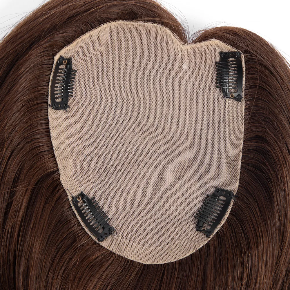 Originea Brazilian Remy Human Hair Toupee Net Base Size 13*17 cm Hair ...