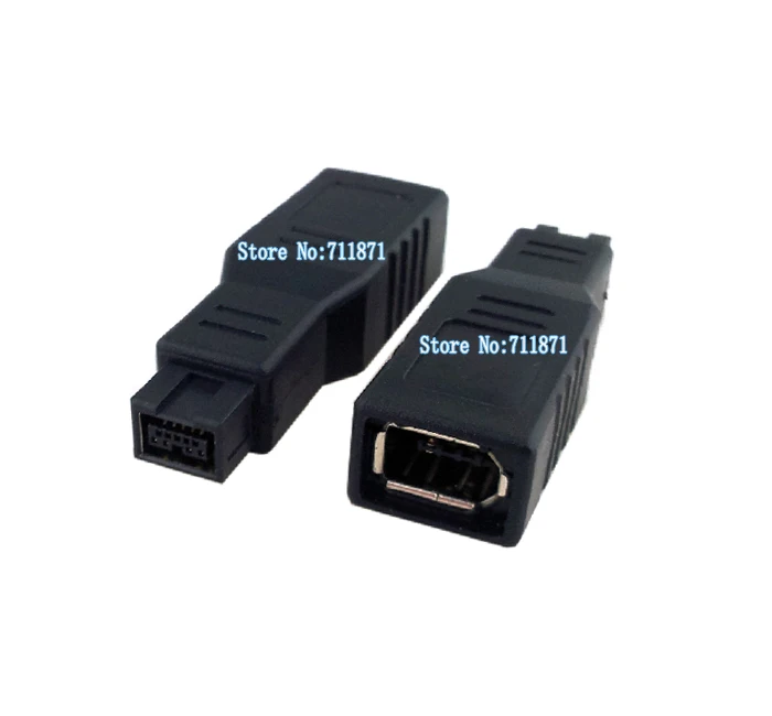Firewire 1394B 9P to 6P Adapter 9 Pins Male to 6 Pins Female 1394B ...