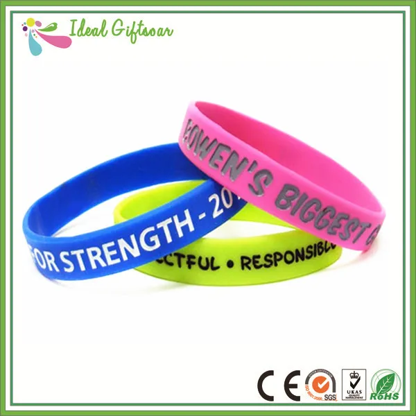 Newest Customized Logo Design As Per Request Silicone Hand Bands ...